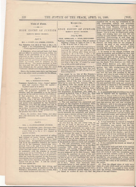 1839 Justice of the Peace – Maryport History (click here for home page)